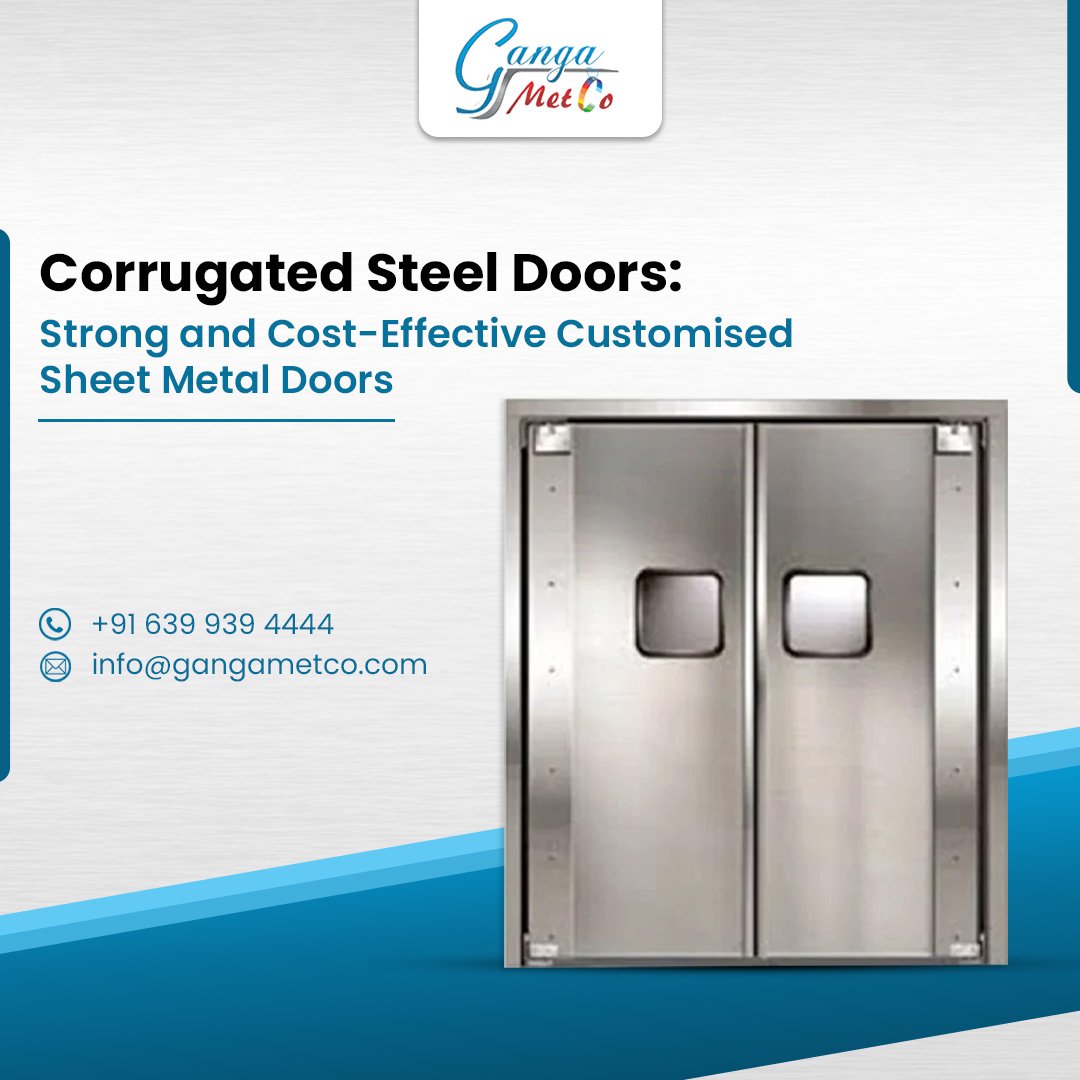 Corrugated Steel Doors: Strong and Cost-Effective Customised Sheet ...